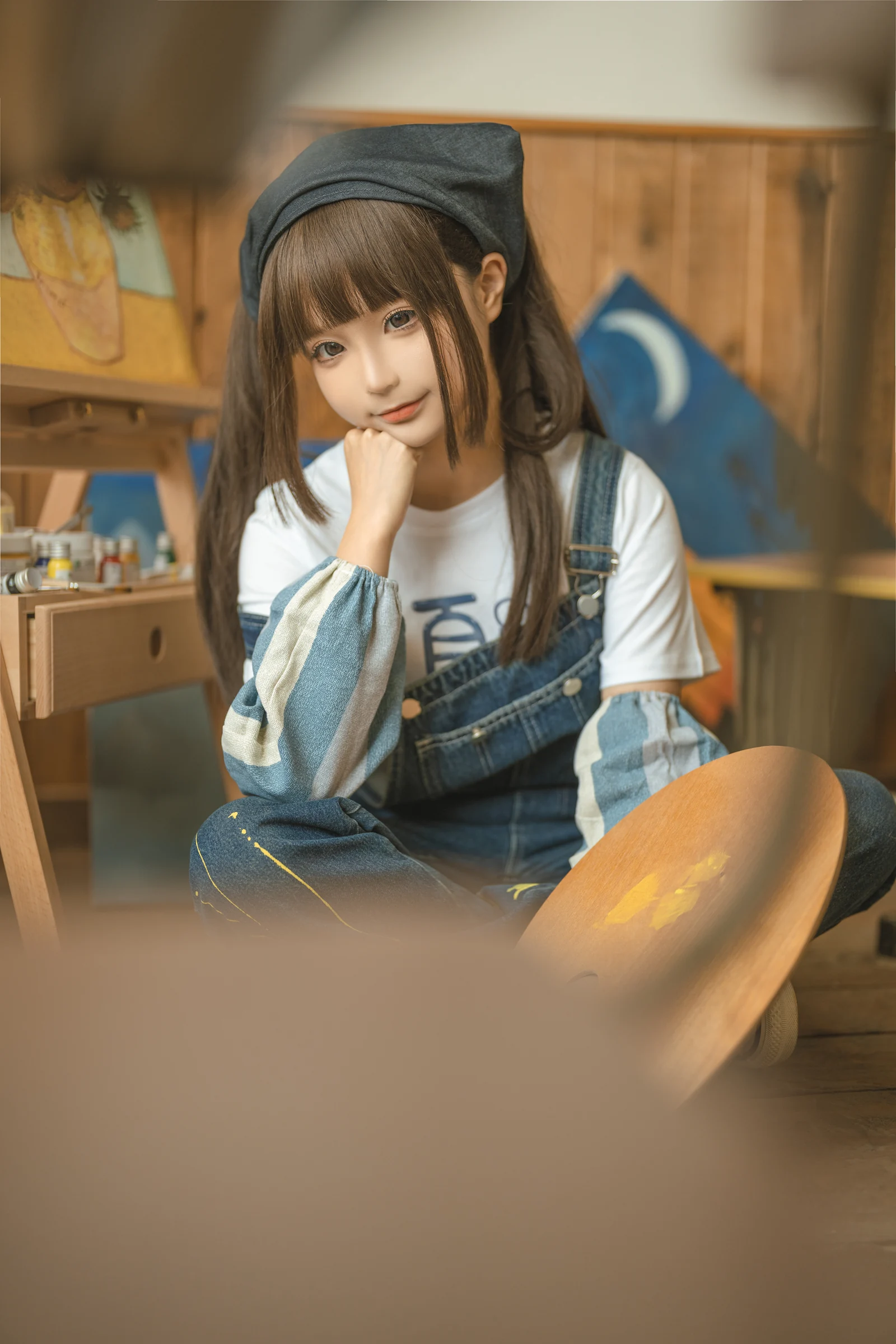 蠢沫沫 - NO.202 小画家 [110P-1.08GB] | chunmomo
